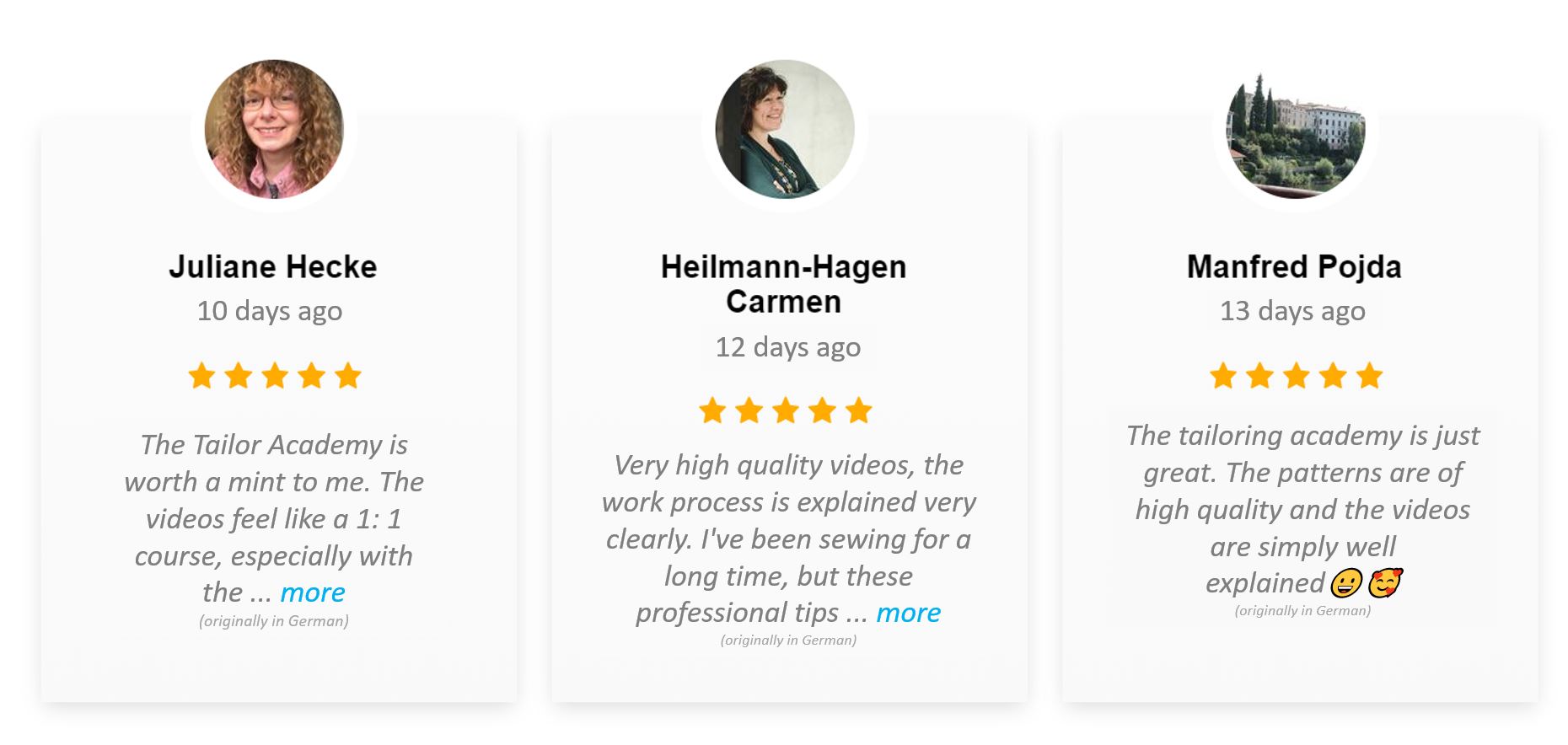 Professional online sewing classes for all levels by Tailor Academy.