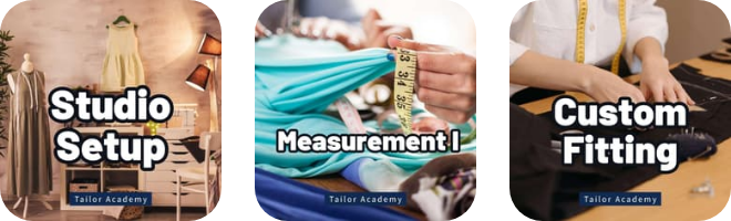 Professional online sewing classes for all levels by Tailor Academy.